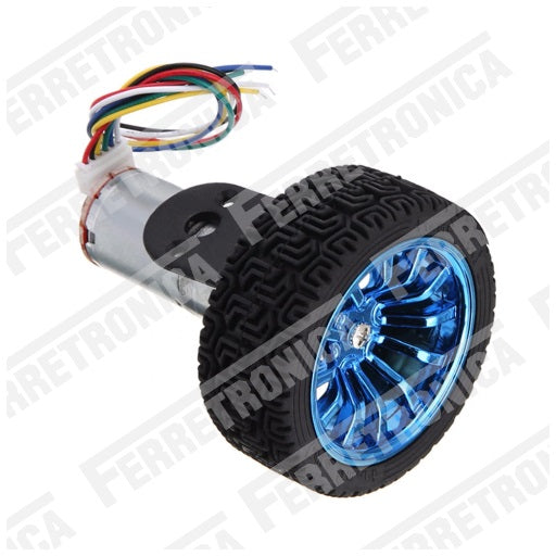 Inicio Motorreductor con Encoder 6V - 280 RPM - 6 Kg*cm