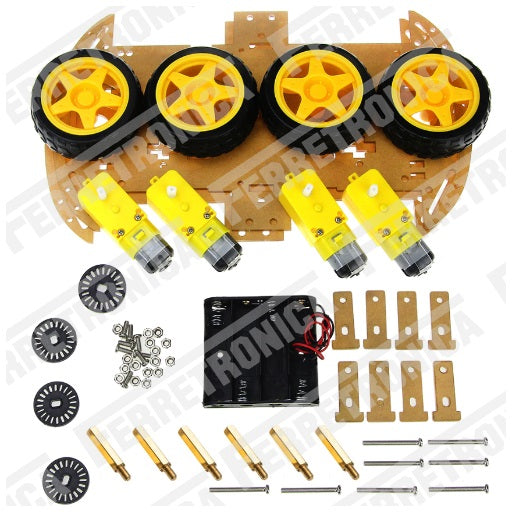 Chasis_4WD_KIT_Carro_Inteligente_Smart_Robot_Arduino_PIC_Raspberry_PI ...