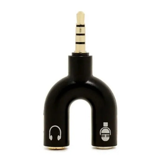 UnionSplitterAudioyMicrofonoStereo3.5mmaPlugTriEstereo3.5mmConvertidor ...