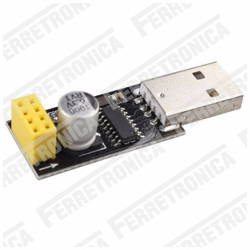 Adaptador / Programador USB CH340 a Módulo WiFi ESP8266-01